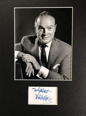 BOB HOPE - Entertainment Legend GENUINE SIGNED AUTOGRAPH | eBay UK