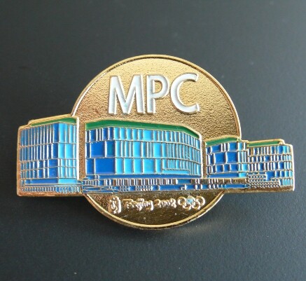 2008 BEIJING Olympic MPC building Media pin | eBay