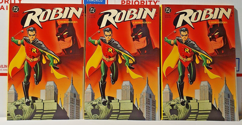 Lot of 3: Dc Comics Robin a Hero Reborn Batman by Alan Grant and Chuck ...