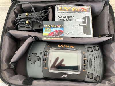 Atari Lynx 2 Console tested working - with accessories and game ...
