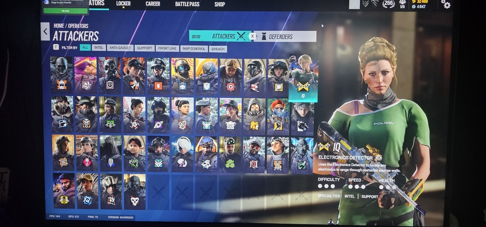 Rainbow Six Siege YEAR 1 Glaciers account with YEAR 1 SKIN | eBay