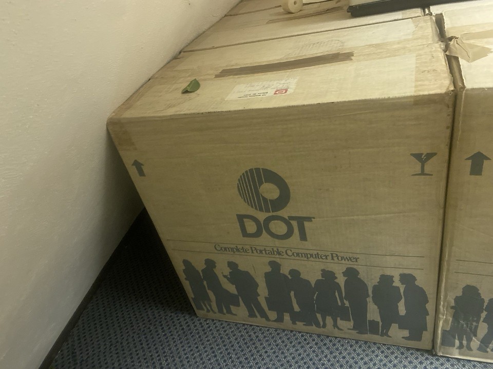 VERY RARE Vintage 80s DOT Computer and Printer System, Original Box ...