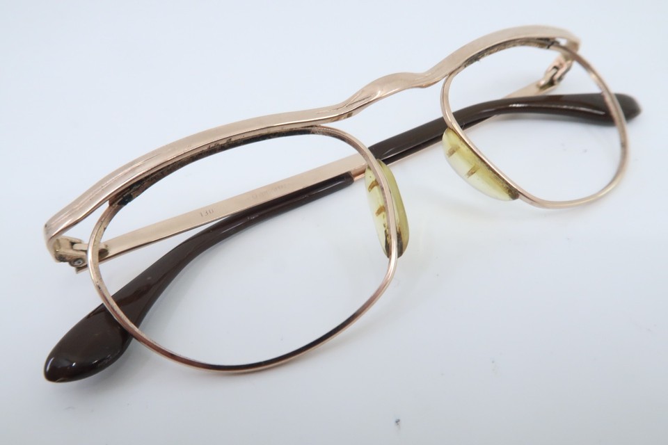 Vintage gold filled eyeglasses frames Marwitz OPTIMA Germany 48-18 130 ...