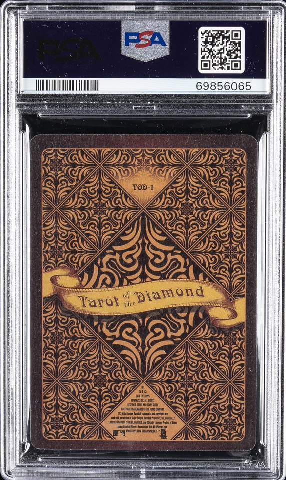 2018 TOPPS GYPSY QUEEN TAROT OF THE DIAMOND #TOD1 AARON JUDGE PSA 9 | eBay