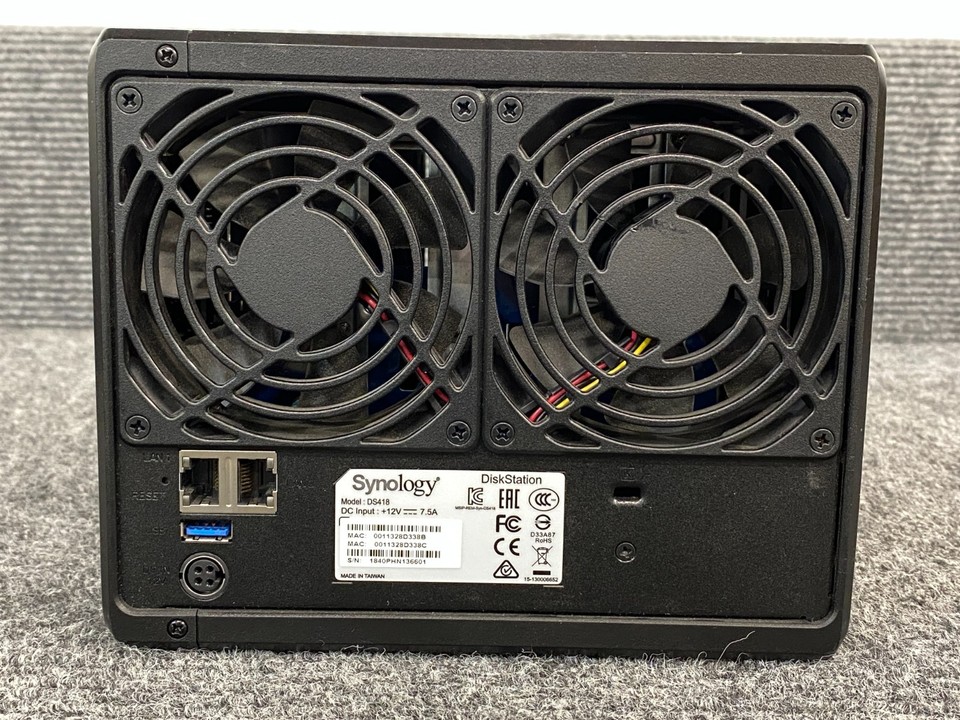 Synology DiskStation DS418 4-Bay NAS Array (As Is, Unit Only) | eBay