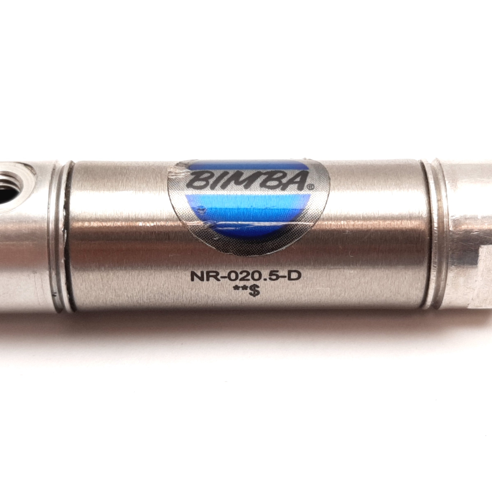 GENUINE BIMBA STAINLESS NR-020.5-D PNEUMATIC CYLINDER for sale online ...