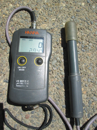 Hanna Instruments HI 991300 Portable pH/EC/TDS Temperature Meter Probe ...