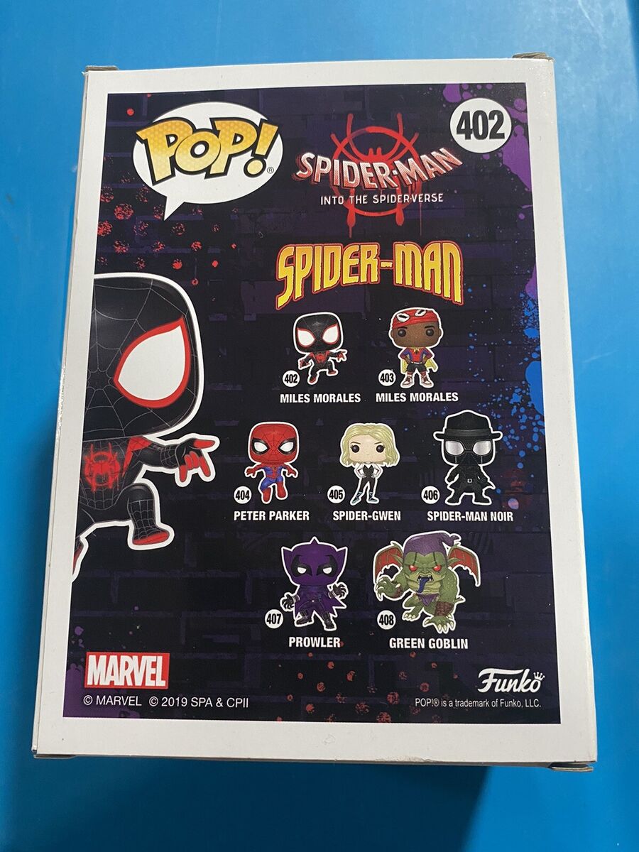 Funko Pop! Spider-Man Into the Spiderverse Miles Morales Funko Pop! Spider-Man Into the Spiderverse Miles Morales