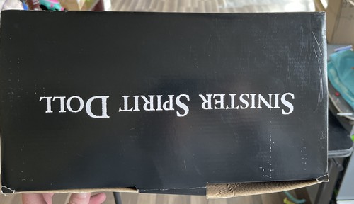 Sinister Spirit Doll 35" Doll Scary Horror Creepy Halloween Rough Box ...