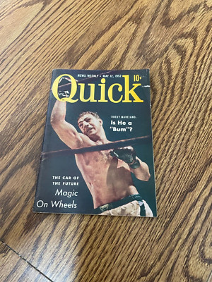 May 12. 1952 Quick magazine, Rocky Marciano on cover | eBay