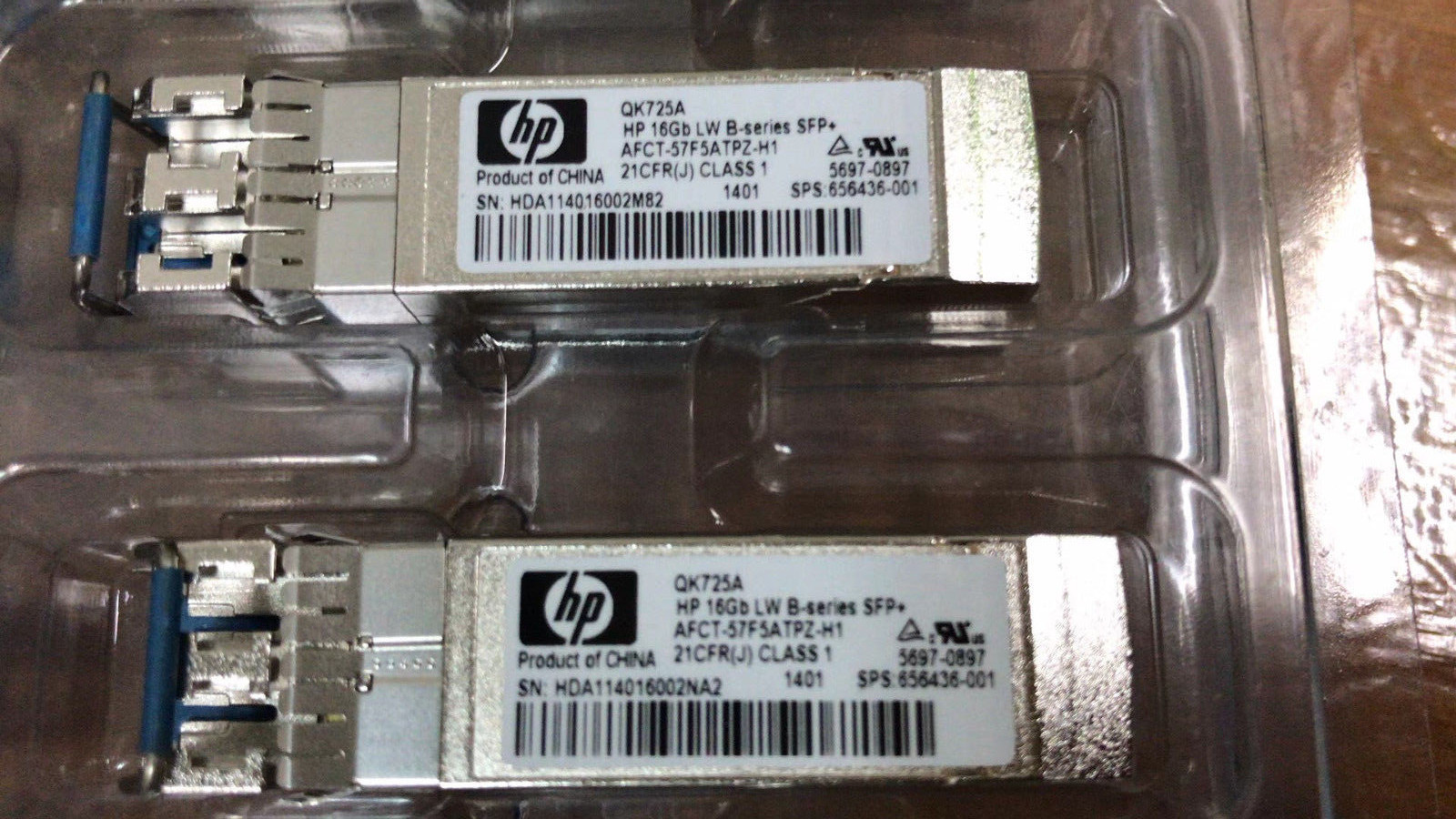 HP Brocade QK725A 16Gb LW B-series SFP+ Long wave 1310nm 10km SMF SPS ...
