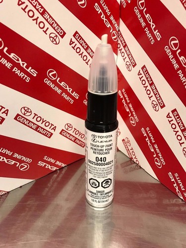 Genuine Toyota Lexus OEM Touch Up Paint Super White 040 00258-00040-21 ...