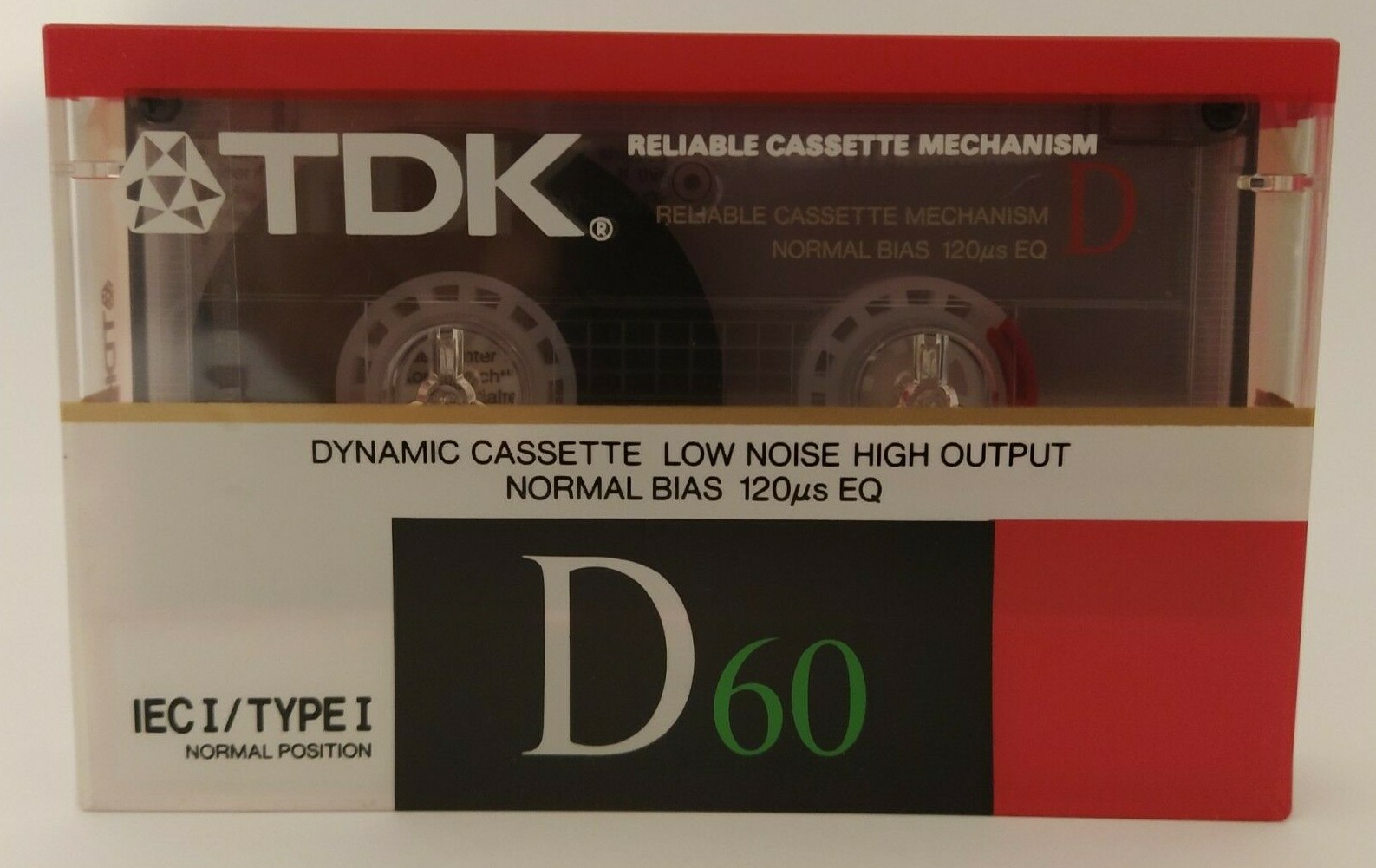 TDK D-60 / D-60N – 60 Min Blank Stereo Audio Cassette Tape – NEW ...