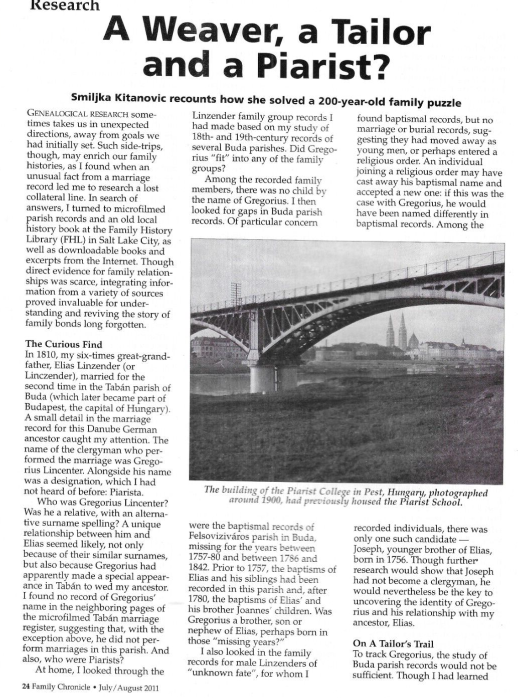 Family Chronicle Magazine Name Challenges Counterfeit Ancestors U.S ...