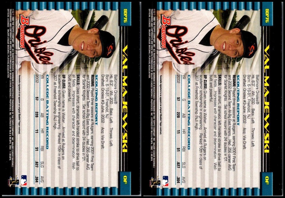 Val Majewski (2) Card Lot - A REAL GEM – MAKE EVERY DAY SPECIAL! | eBay