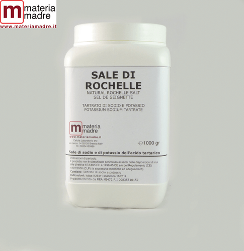 SALT OF ROCHELLE SALT SEIGNETTE 1 KG Potassium Sodium Tartrate Metal ...