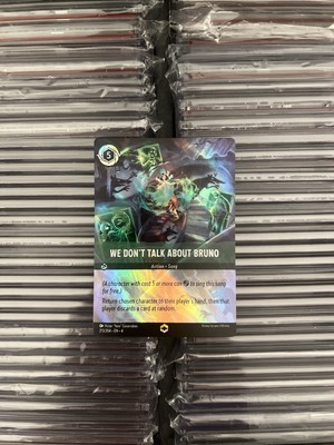 Disney Lorcana We Don't Talk About Bruno Enchanted 213/204 Ursula's ...