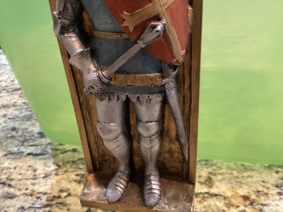 Marcus Designs Replicas Medieval Knight Crusaders 3D Wall Plaque Made ...