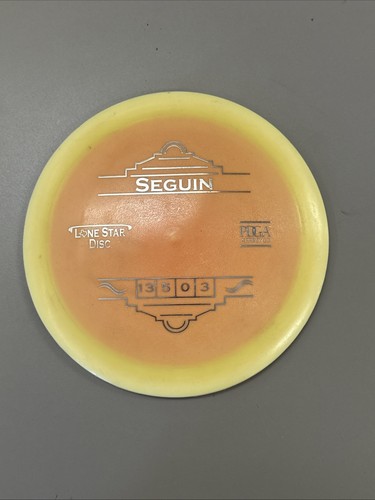 Disc Golf Lone Star Disc Seguin Distance Driver Yellow 152g preowned | eBay