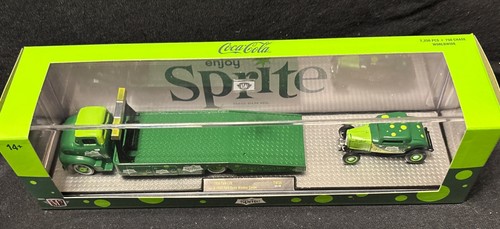 M2 Machines Auto Hauler Coca-Cola Sprite Chase 1932 Ford 3 Window Coupe ...