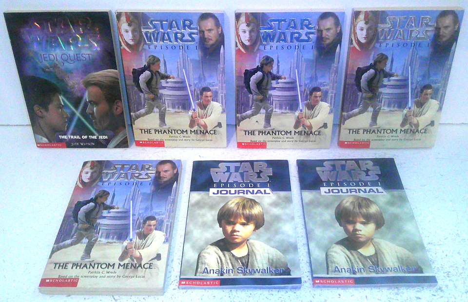 28 Star Wars Books Galaxy of Fear, Jedi Prince, Game Book, Jedi Quest ...