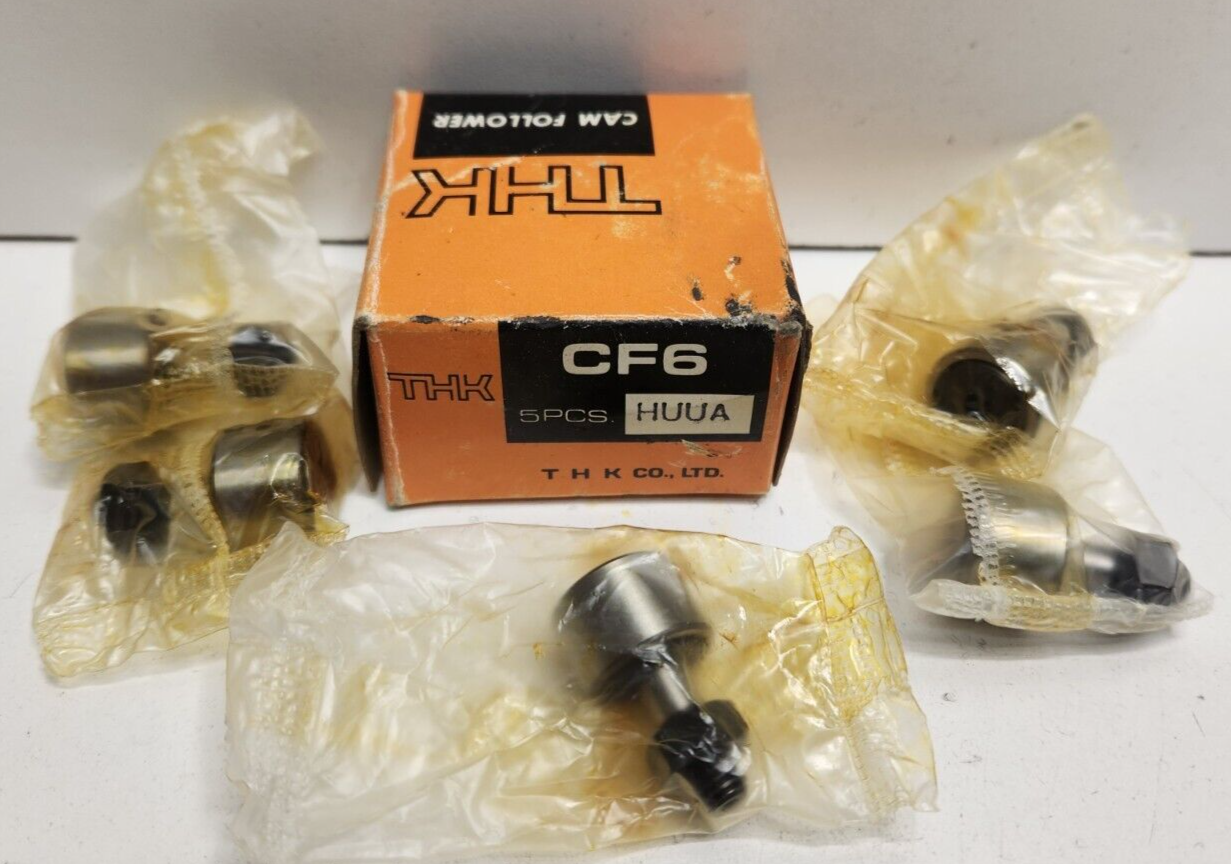 LOT OF 5 NEW OLD STOCK! THK CAM FOLLOWERS CF6-HUUA | eBay