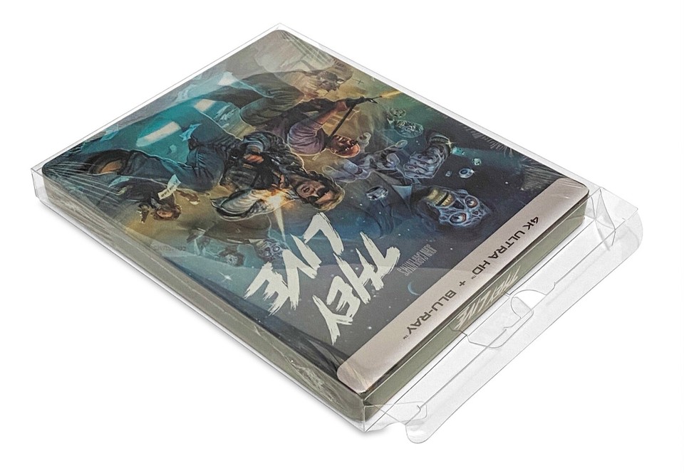 Custom Box Protector for 4k Ultra HD or Blu-Ray STEELBOOK cases (10 PK ...
