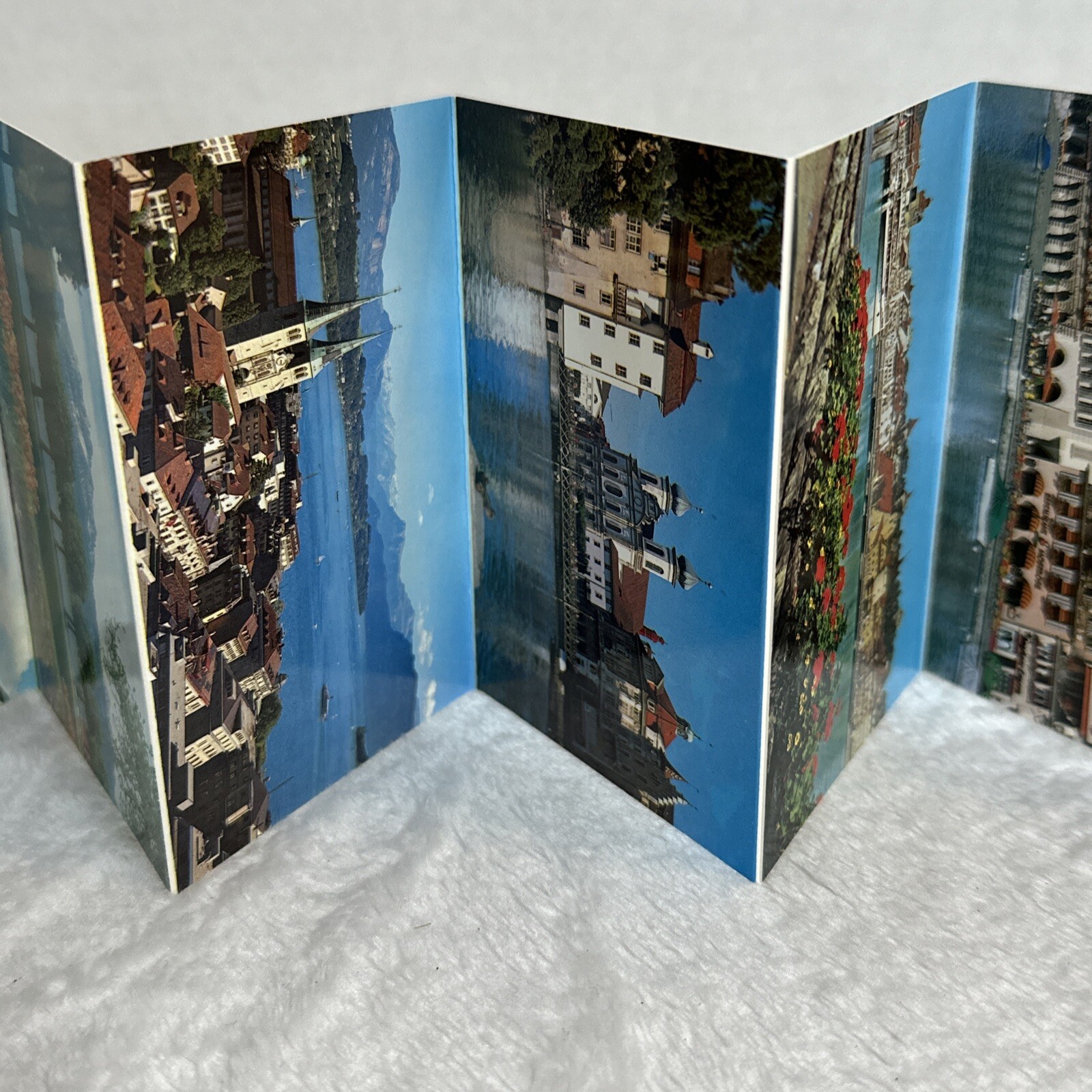 Vtg Souvenir Folder Switzerland Picture Booklet Mt. Pilatus, Lake ...