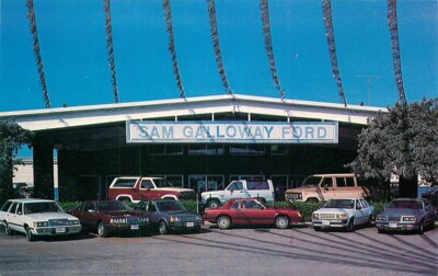 Postcard Sam Galloway Ford Dealership, Fort Myers, Florida - circa 1980s | eBay