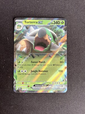 Torterra ex 012/162 Pokemon TCG Temporal Forces | eBay