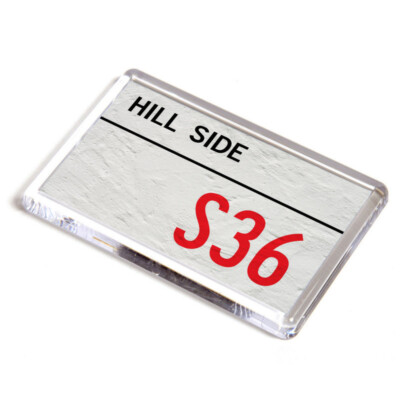 FRIDGE MAGNET - Hill Side S36 - UK Postcode | eBay UK