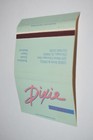 Dixie Bar and Grill Chicago Illinois 40 Strike Matchbook Cover | eBay