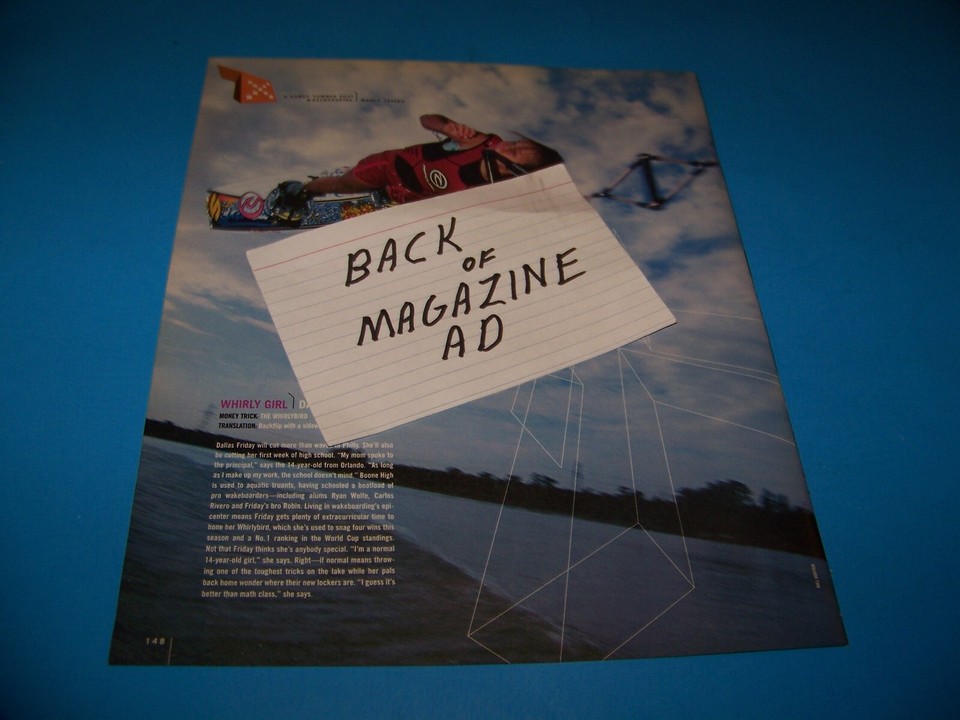 Adidas "My Adidas" Original Print Ad From Magazine 2001 | eBay