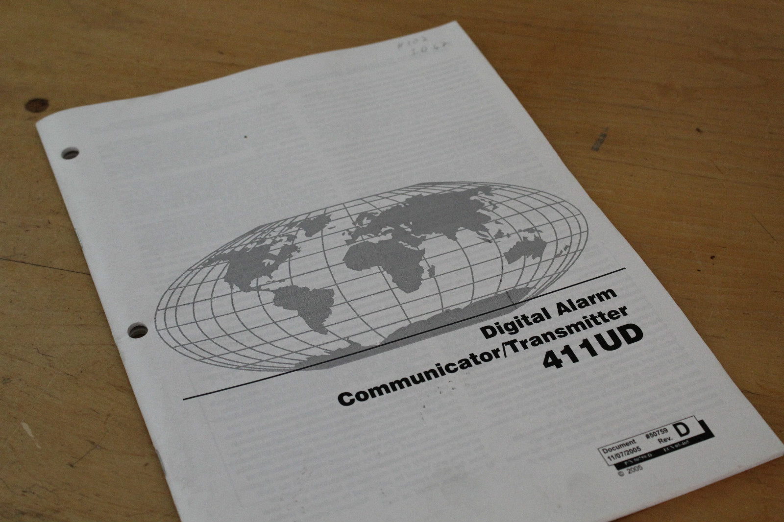 FIRELITE/NOTIFIER Fire Watch 411UD Digital Alarm Communicator ...