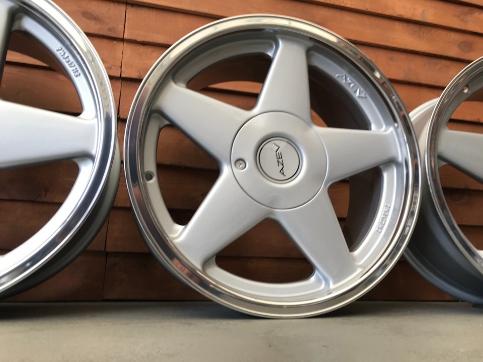 Azev A deep dish alloy wheels, Vw Golf MK3 BMW e30, 17inch 4x100 | eBay UK
