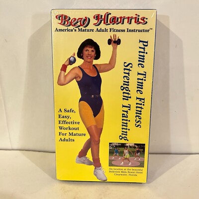 Bev Harris Mature Adult Fitness Instructor ©1995 SEALED *BUY 2 GET 1 ...