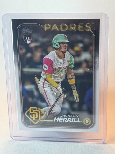 2024 Topps Update Jackson Merrill Rookie Card #US210 RC - San Diego ...