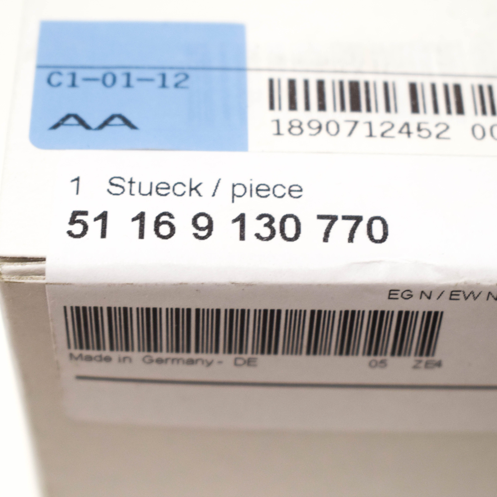 BMW 3 E93 Convertible Upper Glove Compartment Box Lock 51169130770 NEW ...