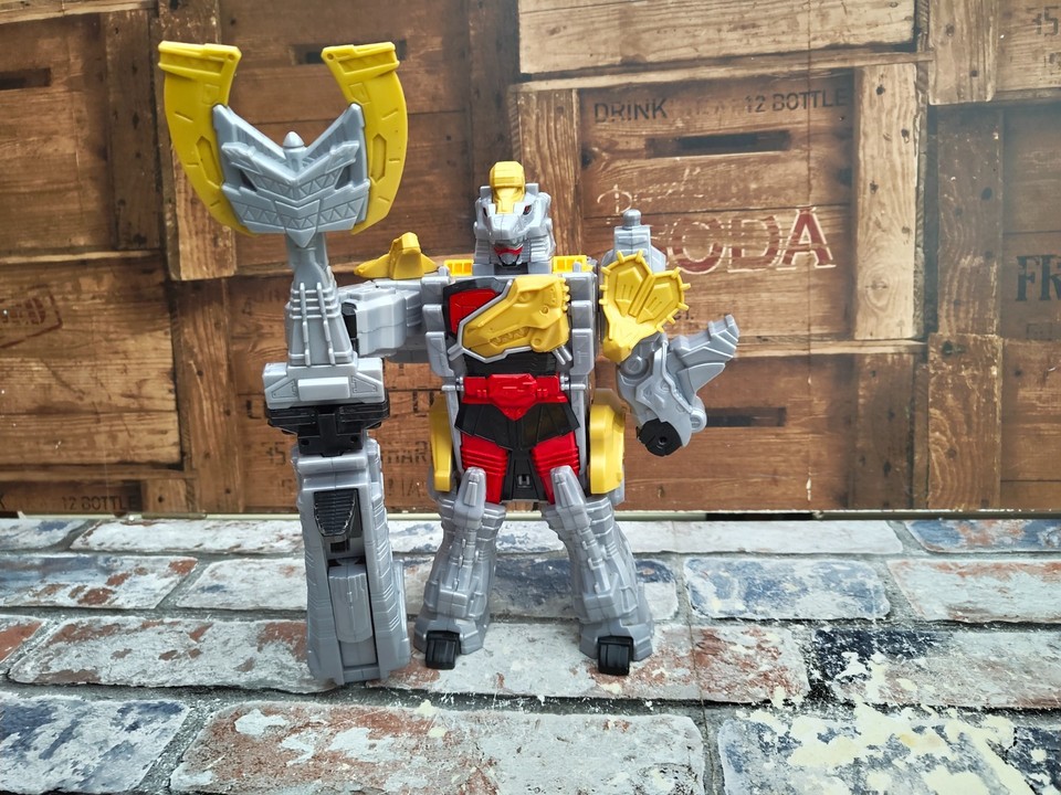 Power Rangers Dino Charge Deluxe Titano Megazord + Super Drive Charger ...