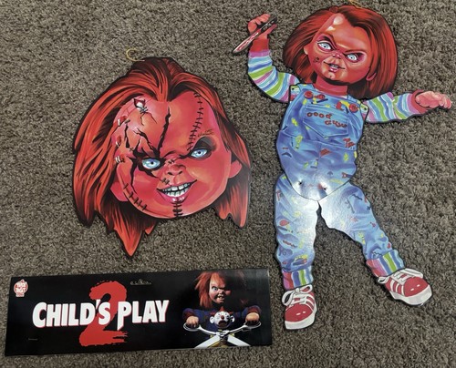 Trick Or Treat Studios Child's Play 2, Chucky Hangable Cutout ...