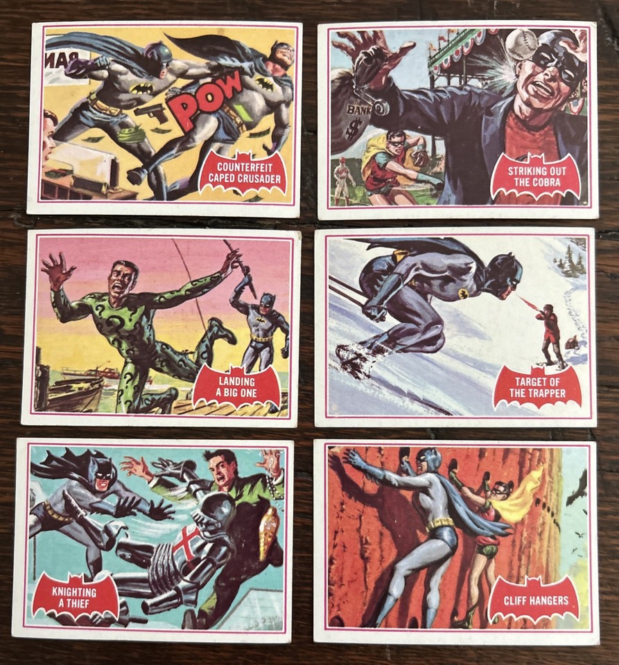 23 Assorted 1966 Batman Topps Trading Cards. | eBay