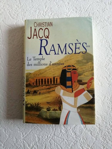 Ramses Band 2: der Tempel Des. Jahre Jacq Christian Roberts David | eBay.de