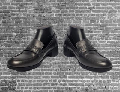 ABEO PRO JADE Comfort Orthotic Shoes, Black, Leather, PJW52356, US 7.5 ...