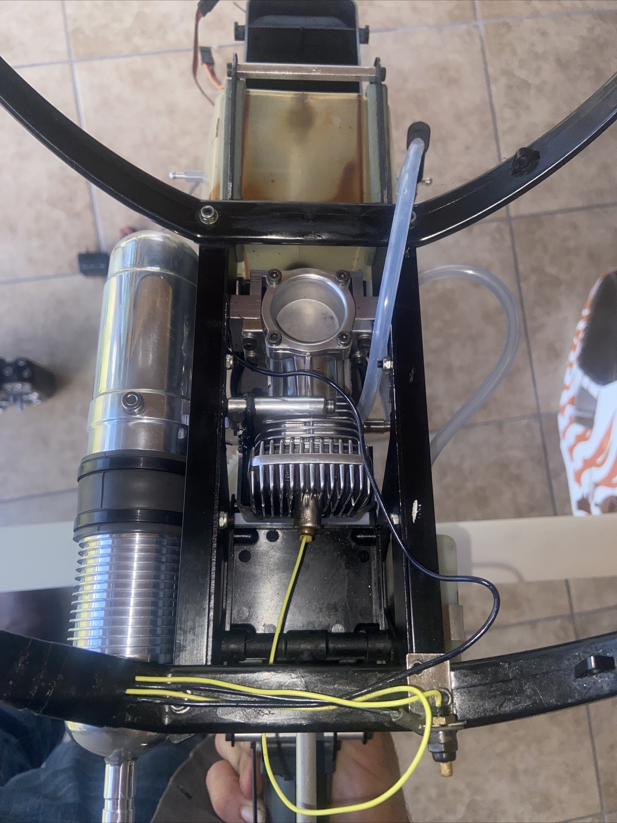 JR PROPO ERGO 50 With A OS 50SX ENGINE HELICOPTER WITH REMOTE XP8103 | eBay