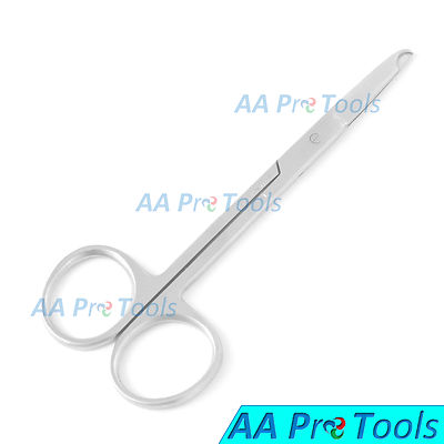 Suture Stitch Scissors 4.5 for Delicate Suture Removal One Small Hook ...