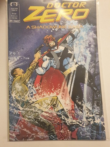Doctor Zero #6 The Shadow Line Saga VFN+/NM (1988) Marvel Epic Comics ...