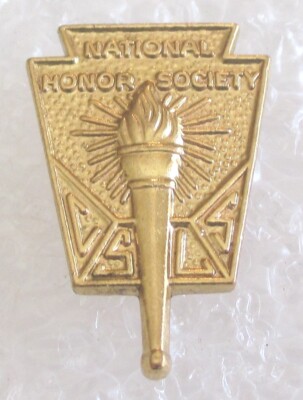 Vintage National Honor Society Member Award Pin - High School NHS | eBay