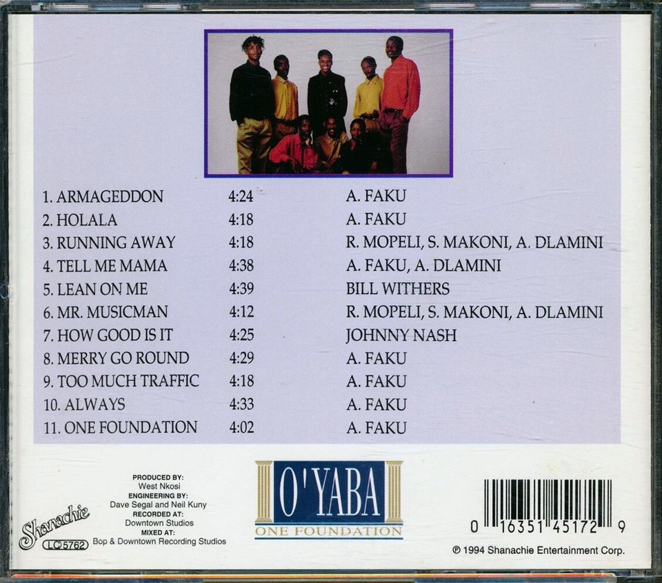 CD O'Yaba - One Foundation | eBay