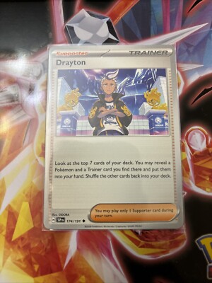 Pokemon Drayton 174/191 Trainer Surging Sparks Reg | eBay