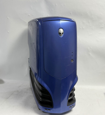 Vintage Alienware Area 51 PC Blue Predator Case w/ Power Supply & DVD ...